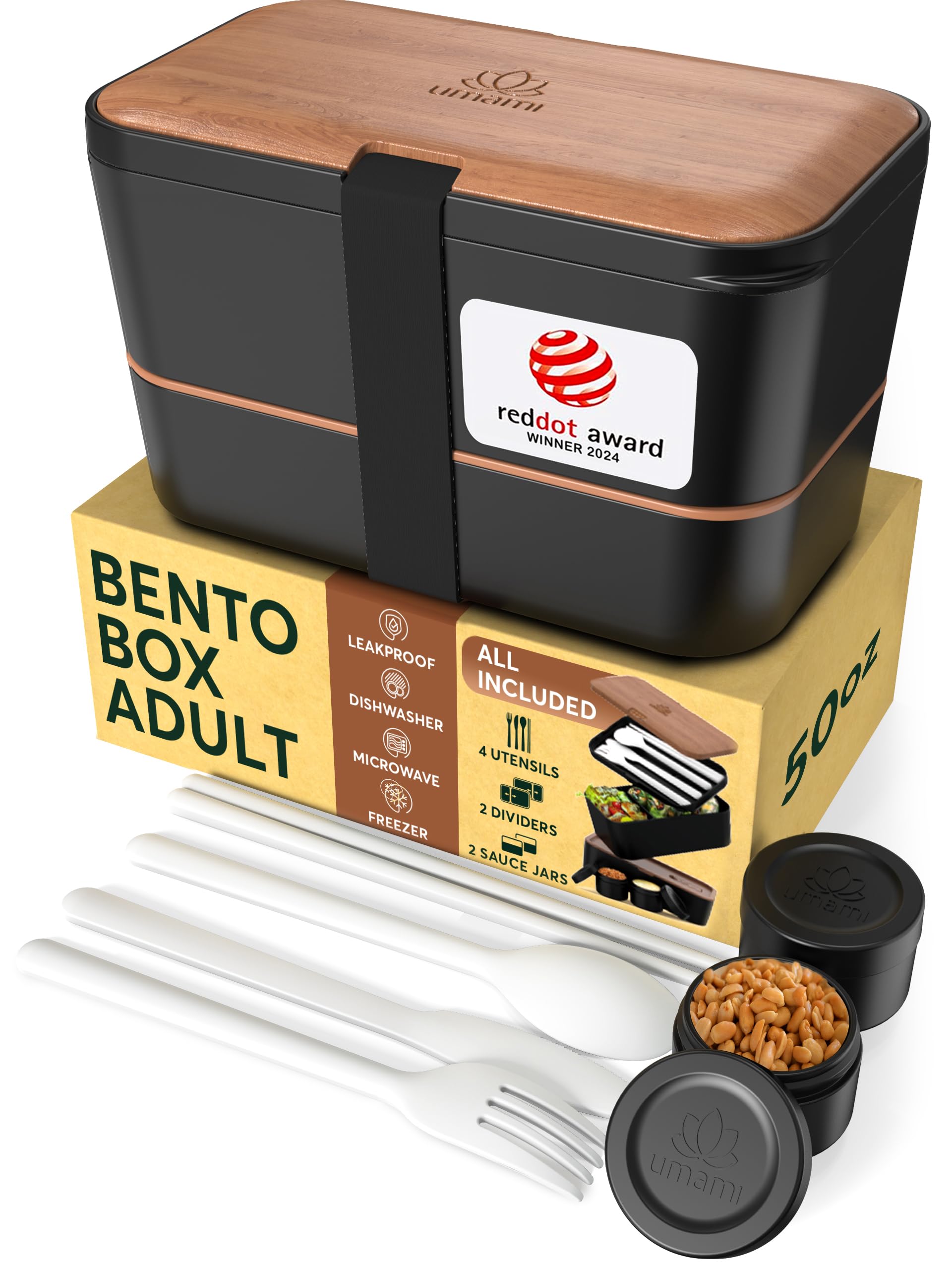 Umami Premium Bento Box Adult, Red Dot Design Award Winner, Space ...