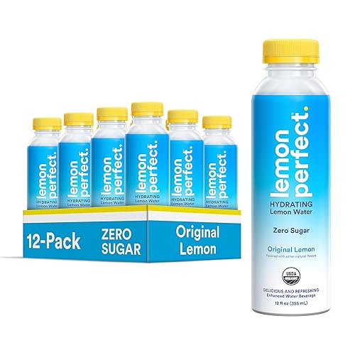 Lemon Perfect, Hydrating Organic Lemon Water, Zero Sugar, Flavored ...