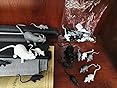 Amazon.com: Boao 33 Pcs Plastic Mice Fake Rat Toys Decorations ...