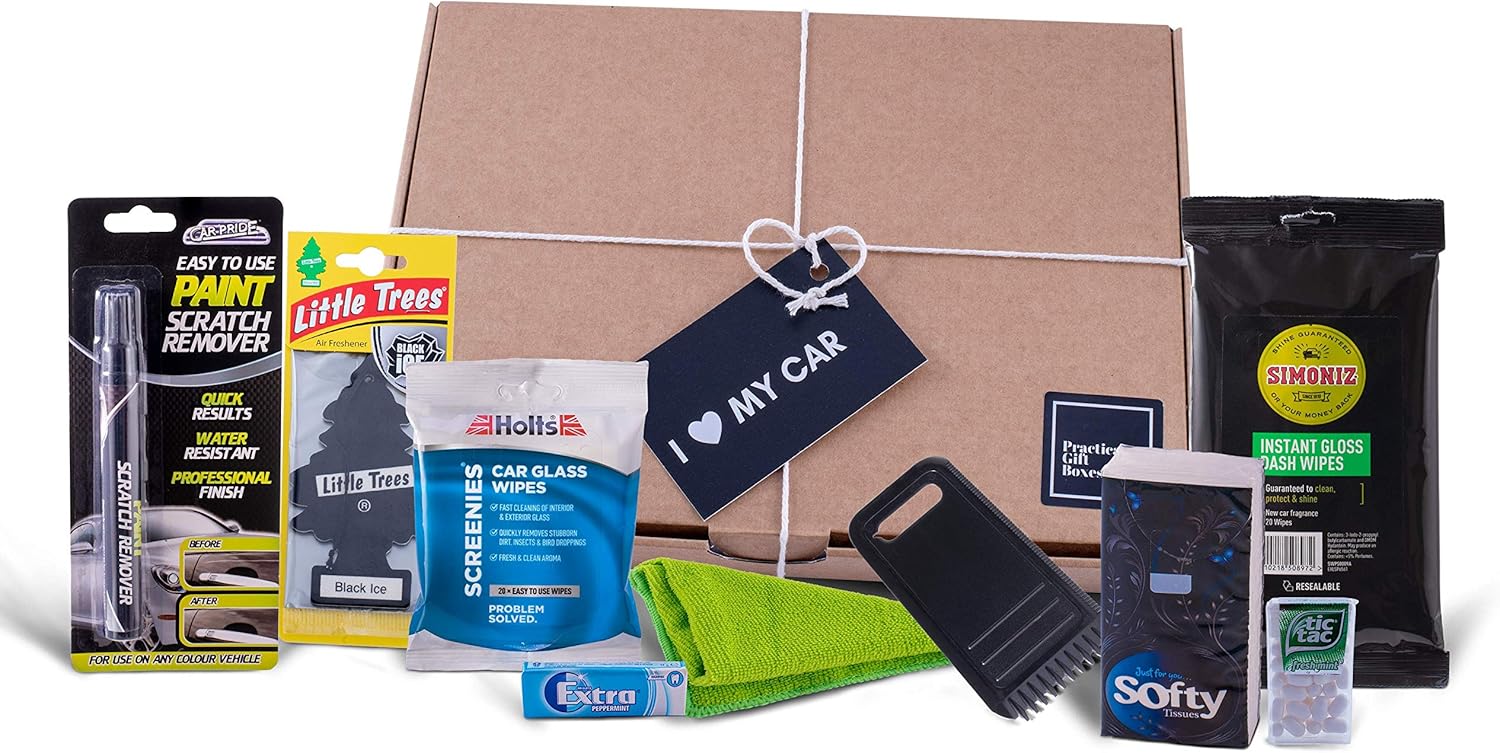 I Love my Car! A Unique, Practical Gift Box Containing Accessories for ...