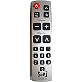 Seki Grande Télécommande universelle avec fonction d'apprentissage Noir ...