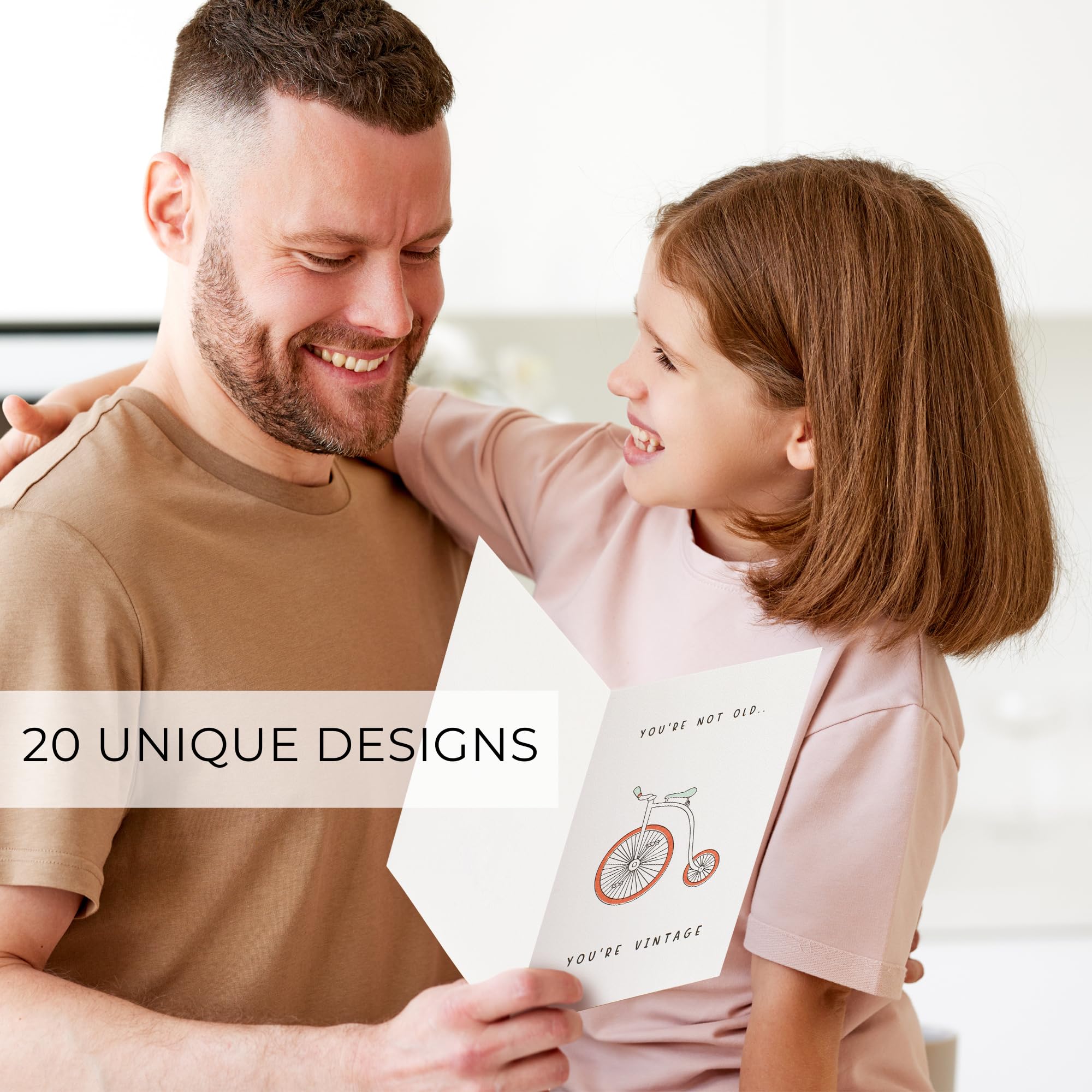 Mua ZICOTO Beautiful Birthday Cards Set of 20 with Envelopes & Stickers ...