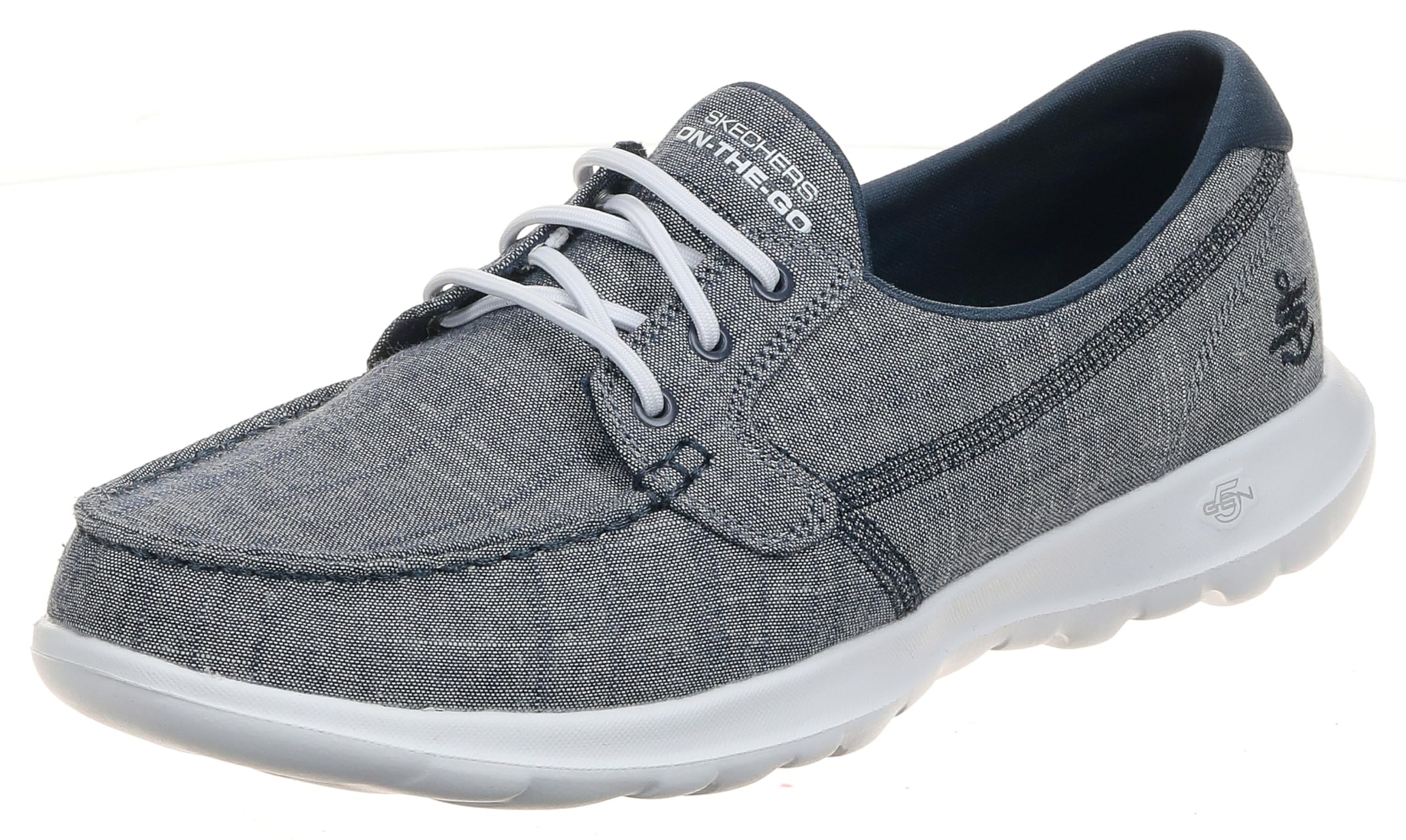 Skechers Performance Women's Go Walk Lite-15433 Boat Shoe Navy 5.5 M US ...