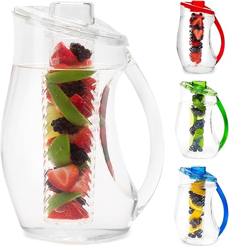Amazon.com | Water Infuser Pitcher & Gourmet Recipe eBook (Emailed ...