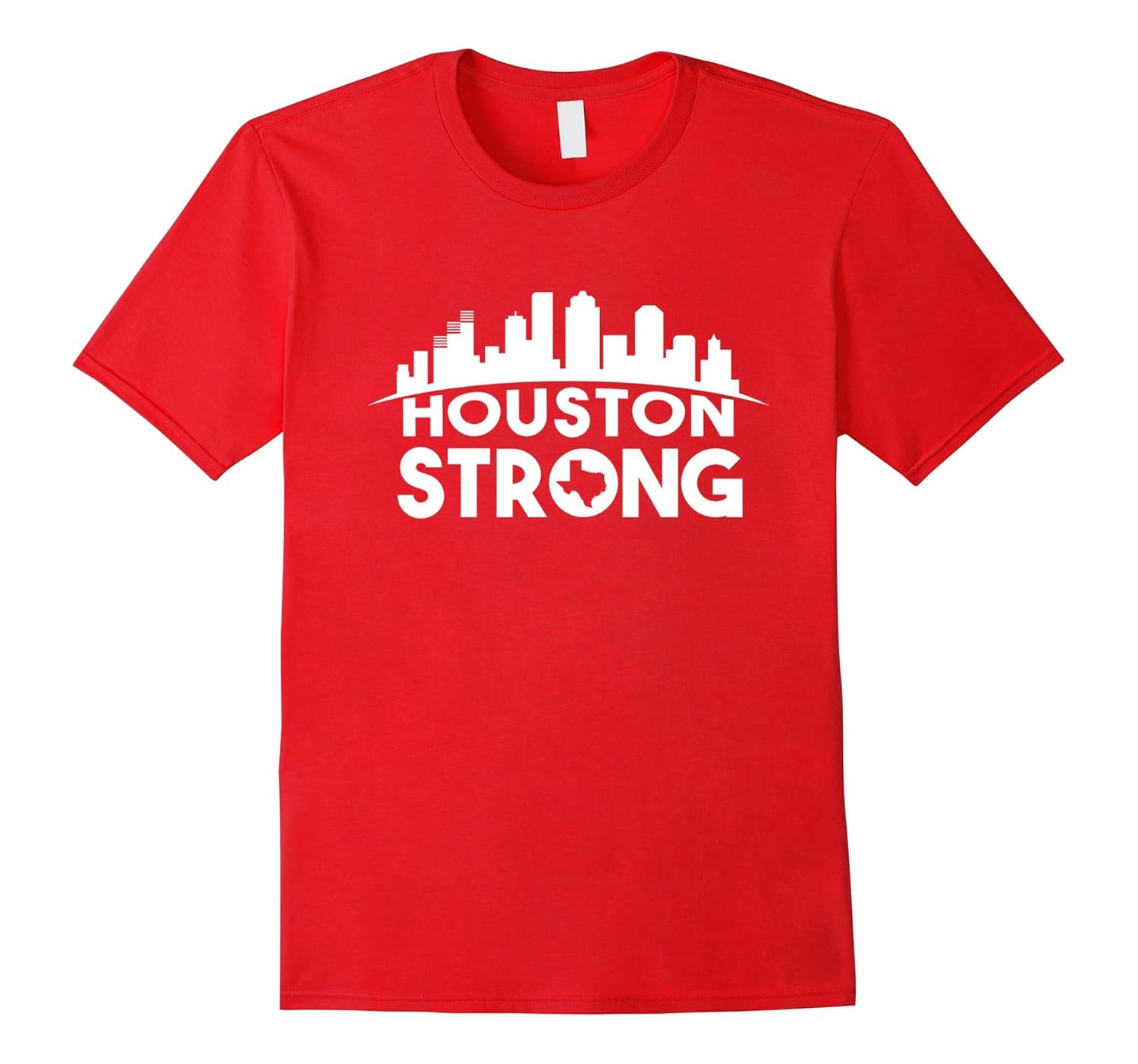 Houston Strong Skyline T-Shirt Texas Is Strong-CL – Colamaga