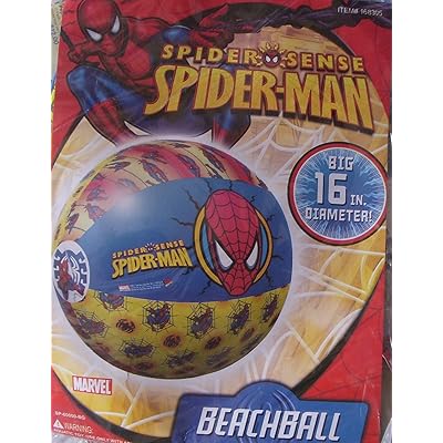 Buy Marvel Spiderman 16in Beach Ball - Spiderman Beach Ball Online at ...