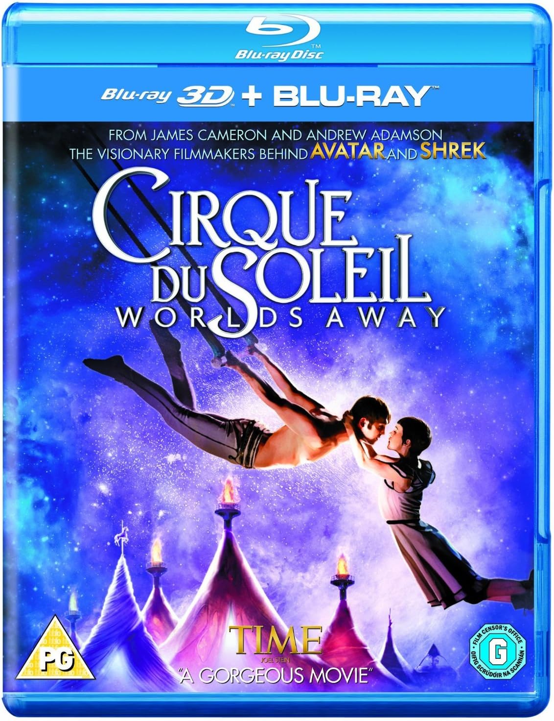 Cirque du Soleil: Worlds Away Blu-ray + 3D Blu-ray Blu-ray Region Free ...