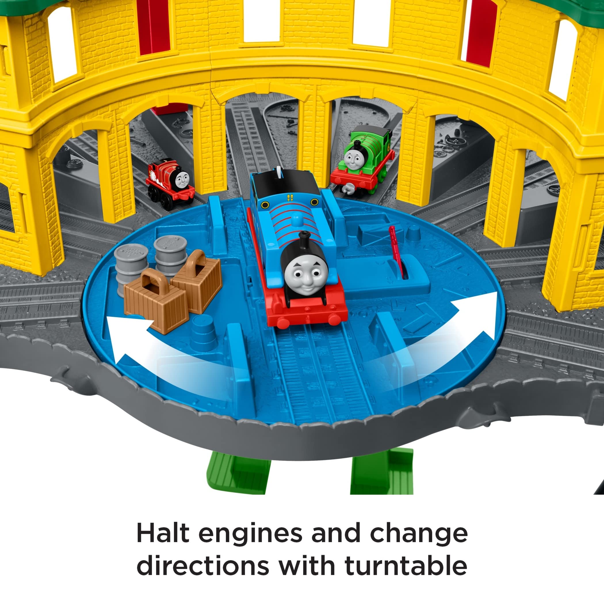 Mua Thomas & Friends Toy Train Set, Super Station, Extra Large Race ...