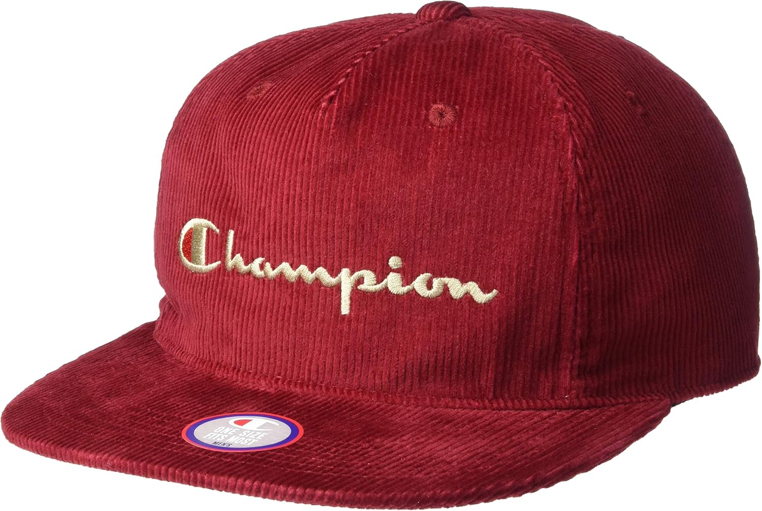 Champion Women's Corduroy HAT Baseball Cap, Cherry Pie, One Size ...