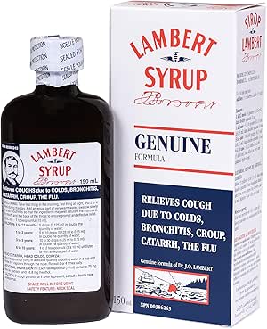 Lambert Syrup - Natural Cough Syrup - Relief for Dry and Wet Cough ...