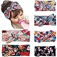Amazon.com: Fasker 6 Pack Baby Headbands Toddler Newborn Headband With ...