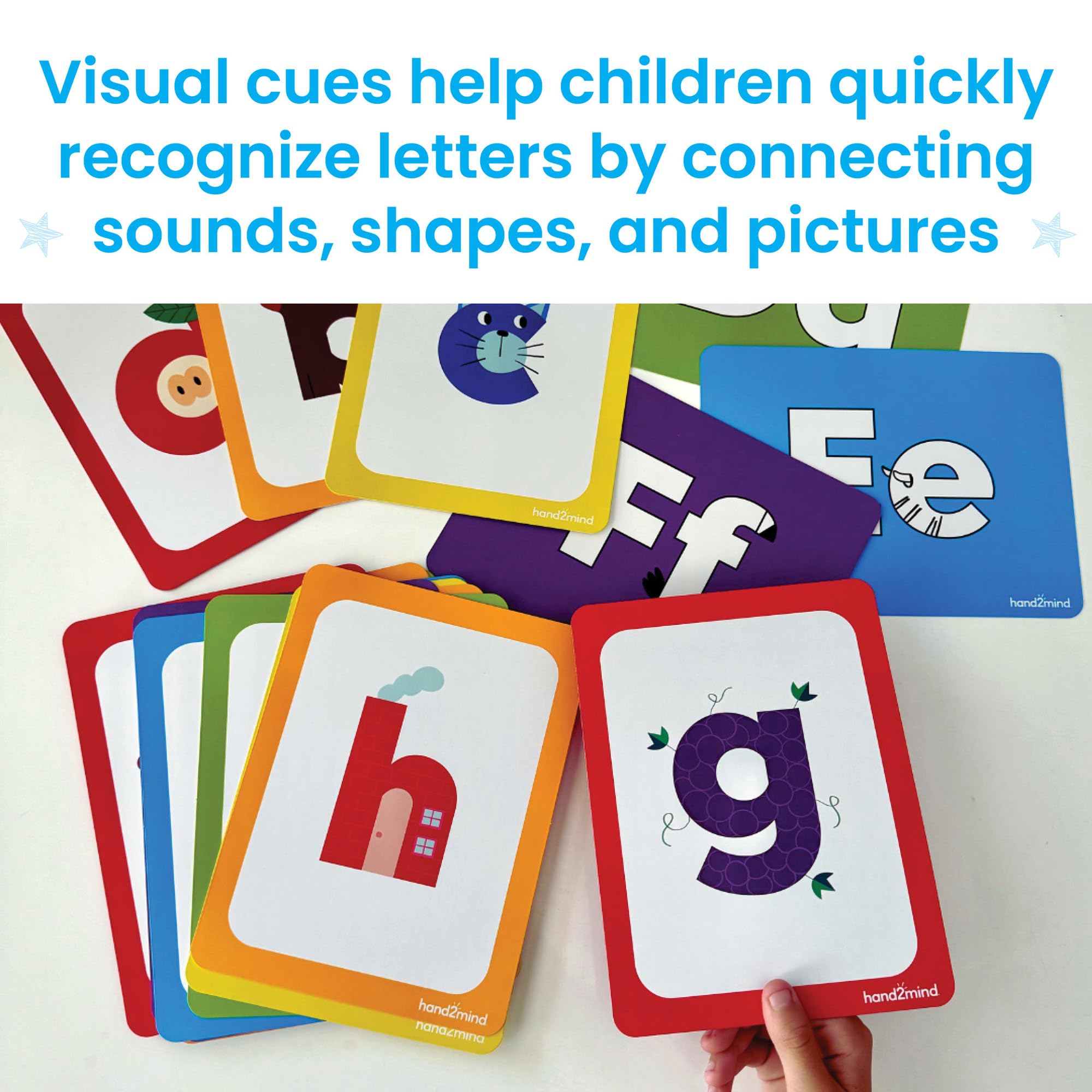Mua hand2mind Alphabet Picture Mnemonic Cards, ABC Flashcards for Kids ...