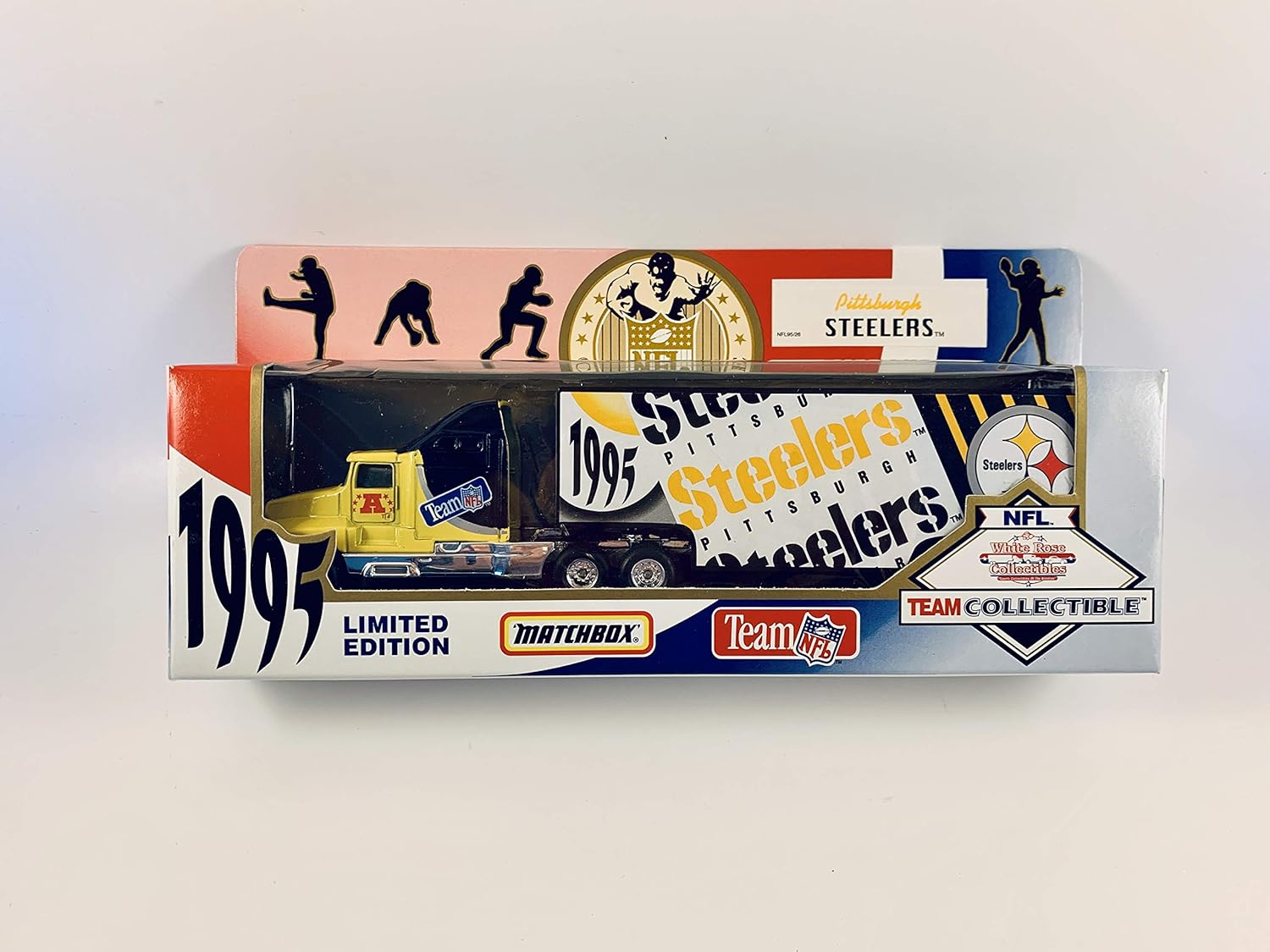 1995 MATCHBOX NFL Team Collectible 1:87 Scale Die Cast Replica Tractor ...