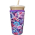 Amazon.com: Koverz Neoprene Iced Coffee Java Sleeve - Insulator Sleeve ...