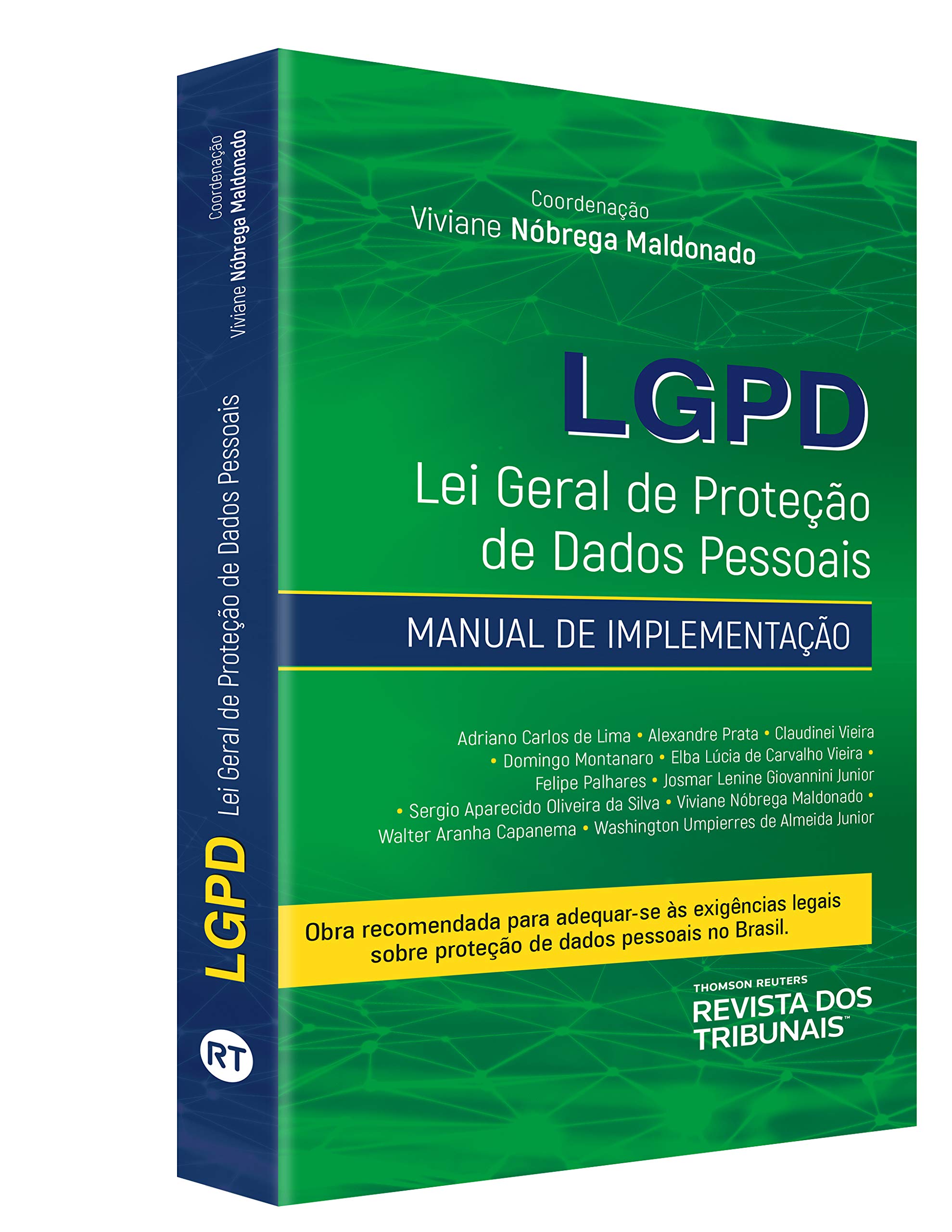 Lgpd Lei Geral De Proteção De Dados Pessoais - Manual De Implementação ...