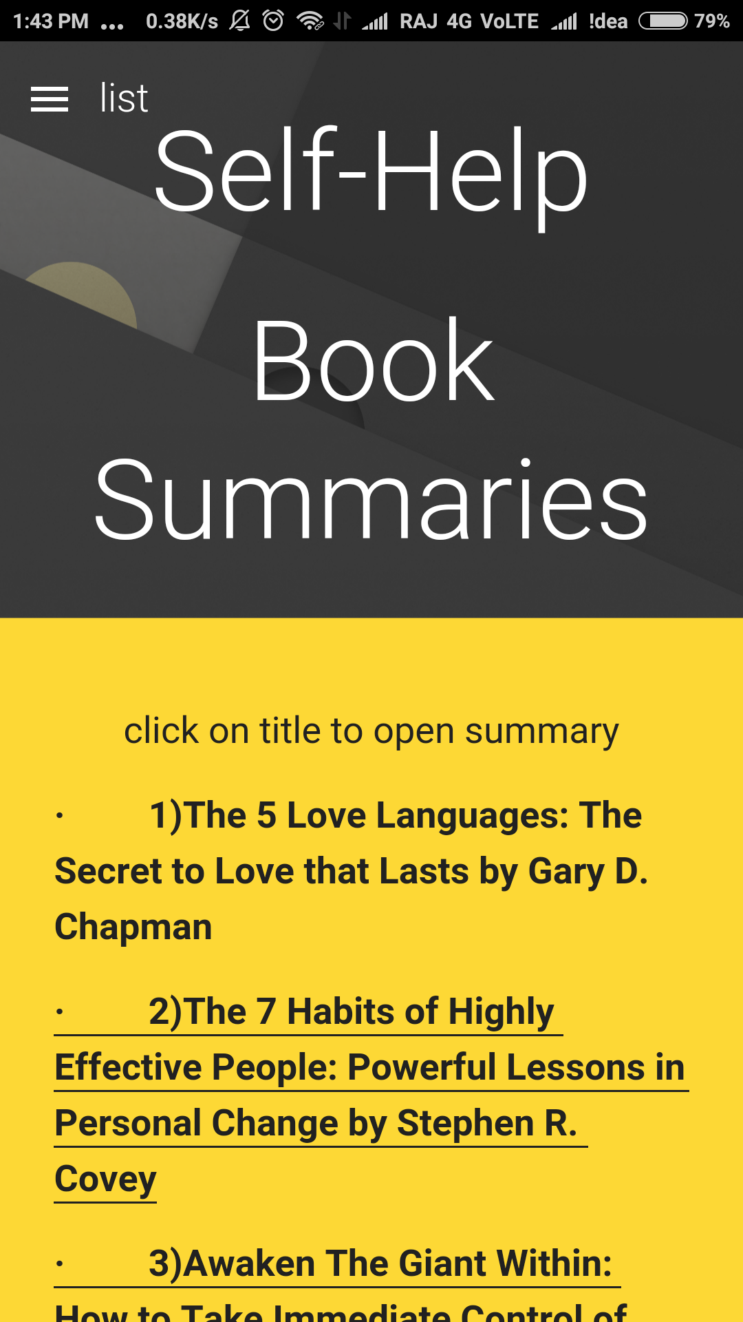 Amazon.com: Self-Help Book Summaries (audio-books-animated book reviews ...