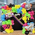 Amazon.com: 80s 90s Party Decorations 70s Retro Balloon Kit With Disco ...