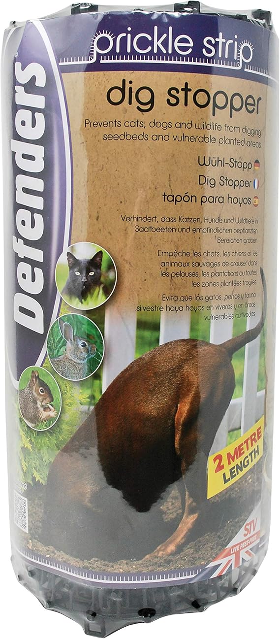 Defenders Prickle Strip Dig Stopper, Cat and Dog Repellent 28 cm x 2 m ...