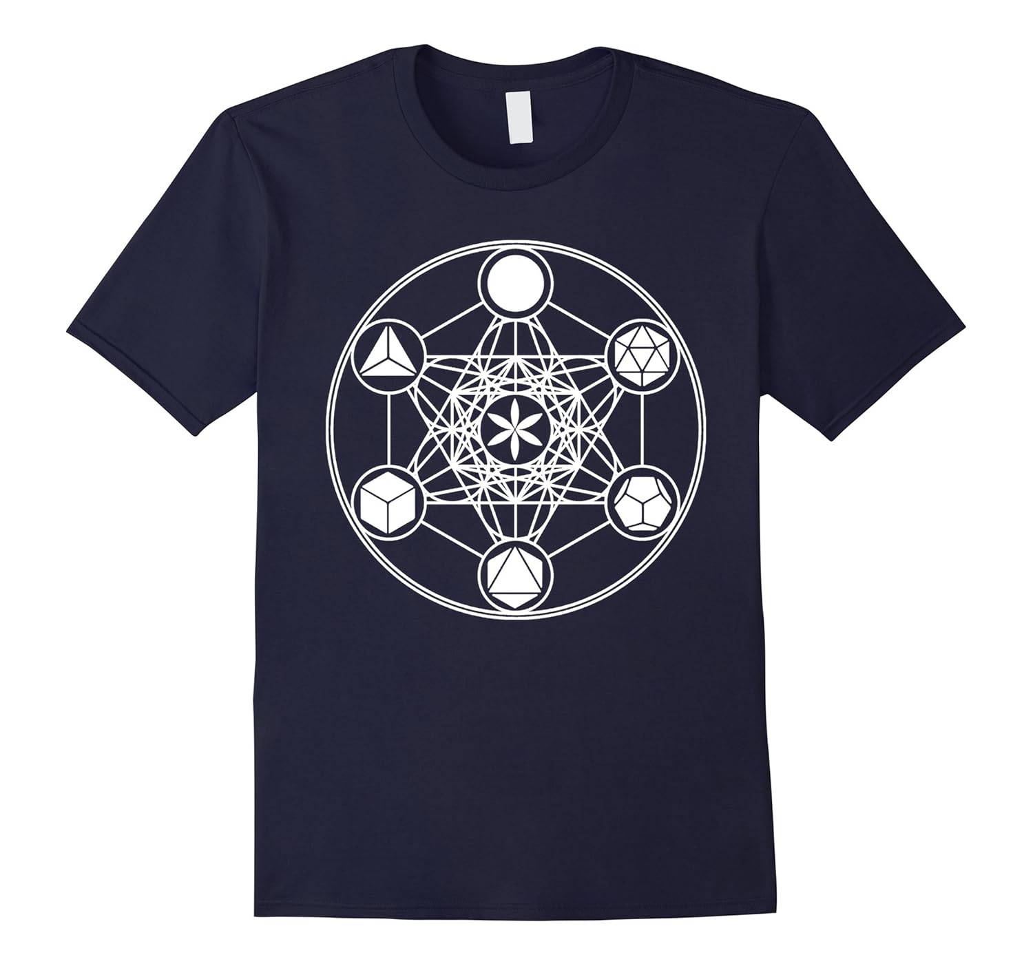 Platonic Solids Sacred Geometry Shirt-CL – Colamaga