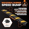 Xpose Safety 6 Ft Rubber Speed Bump, 1 Pack – Heavy Duty Modular ...