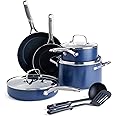 Amazon.com: Blue Diamond Cookware Diamond Infused Ceramic Nonstick 10 ...