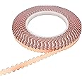 Amazon.com: ARTIMUSES Double Edged Scalloped Copper Foil Tape for ...