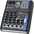 Amazon.com: Pyle Professional Audio Mixer Sound Board Console System ...