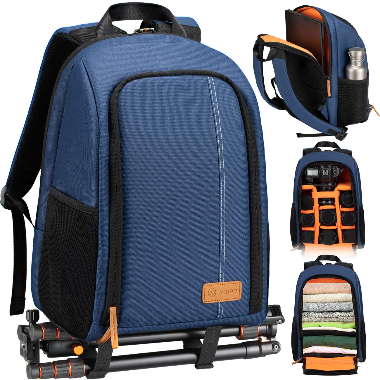 TARION Camera Backpack Waterproof Camera Bag Large Capacity Camera Case ...