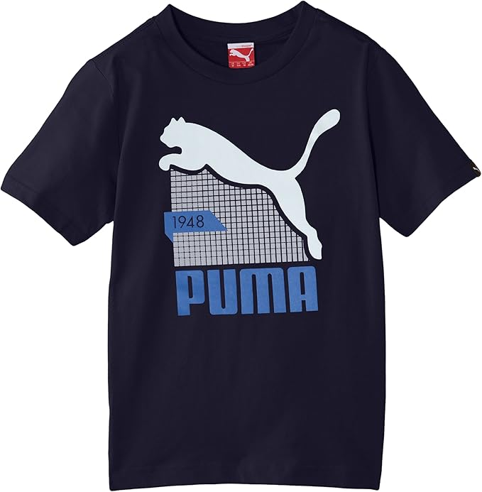 Puma Boys' Fun TD Graphic T-Shirt: Amazon.co.uk: Clothing