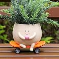 Amazon.com : NINIPAPA Face Planter Pot Funny Skateboard Flower Pot ...