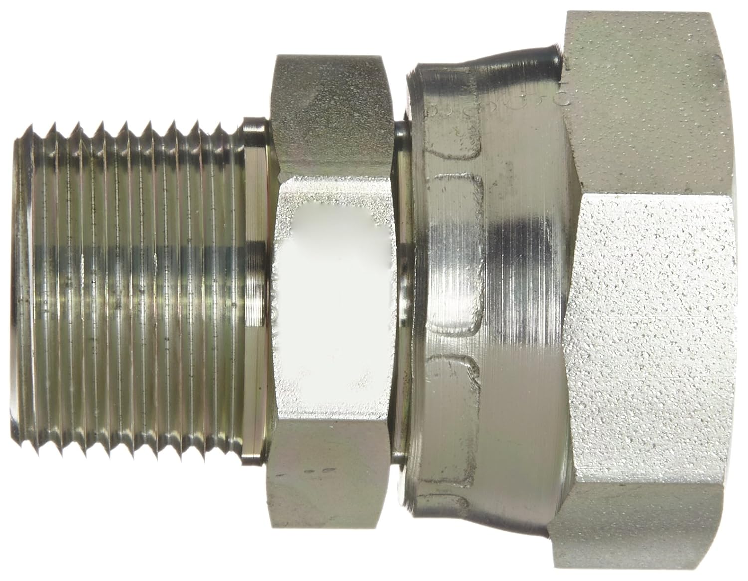 Adapter 1 NPSM Female X 3 4 NPT Male Eaton Aeroquip 2045 16 12S Steel