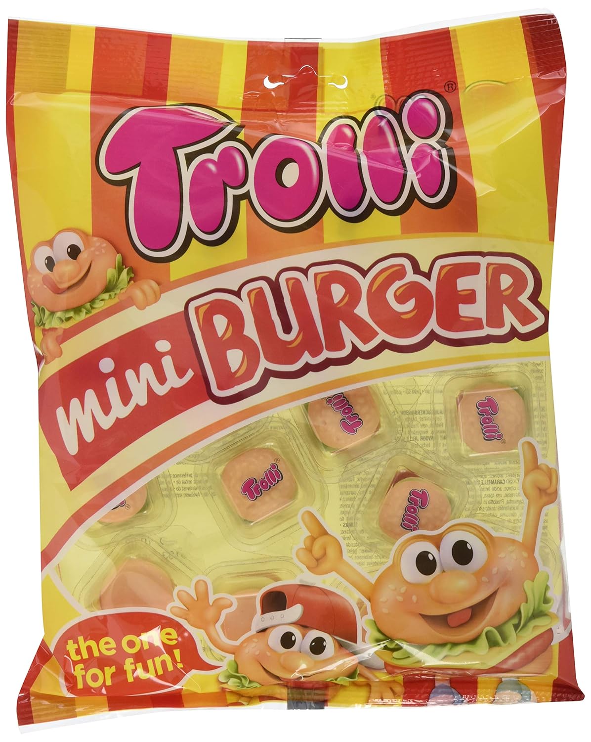 Trolli Mini Burger, 8er Pack (8 x 170 g Beutel): Amazon.de ...