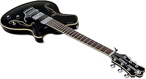 Yamaha Wes Borland Signature CV820WB Semi-Hollow Electric Guitar, Black ...