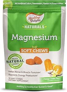 Amazon.com: Healthy Delights Natural Magnesium chews, 30 Soft Chews ...