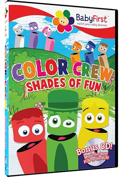 Amazon.com: BabyFirst: Color Crew - Shades of Fun: Yellow, Blue, Green ...
