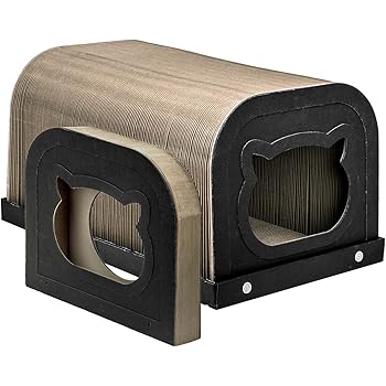 Amazon.com : PAWABOO Cat Scratcher Lounge- Premium Corrugated Cardboard ...