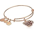 Amazon.com: Alex and Ani Women's Color Infusion Pumpkin Spice and Chill Charm Bangle, Shiny Rose ...
