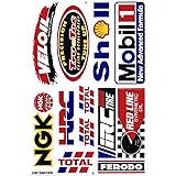 Amazon.com: Sponsor Motocross Racing Tuning Motorbike Decal Sticker ...