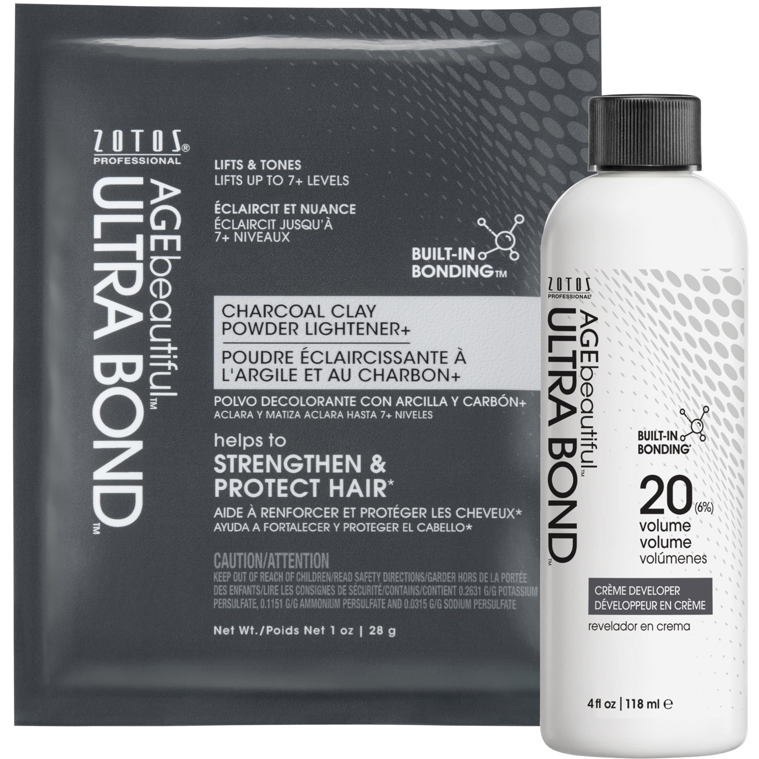 Mua ULTRA BOND Charcoal Clay Powder Lightener & Developer 20 Volume ...