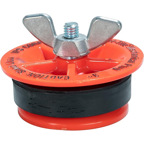 Oatey 3-in Gripper PVC DWV Test Plug In The PVC DWV Pipe, 45% OFF