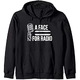 Amazon.com: Funny A Face For Radio: Sarcastic Broadcaster Joke: Gag ...