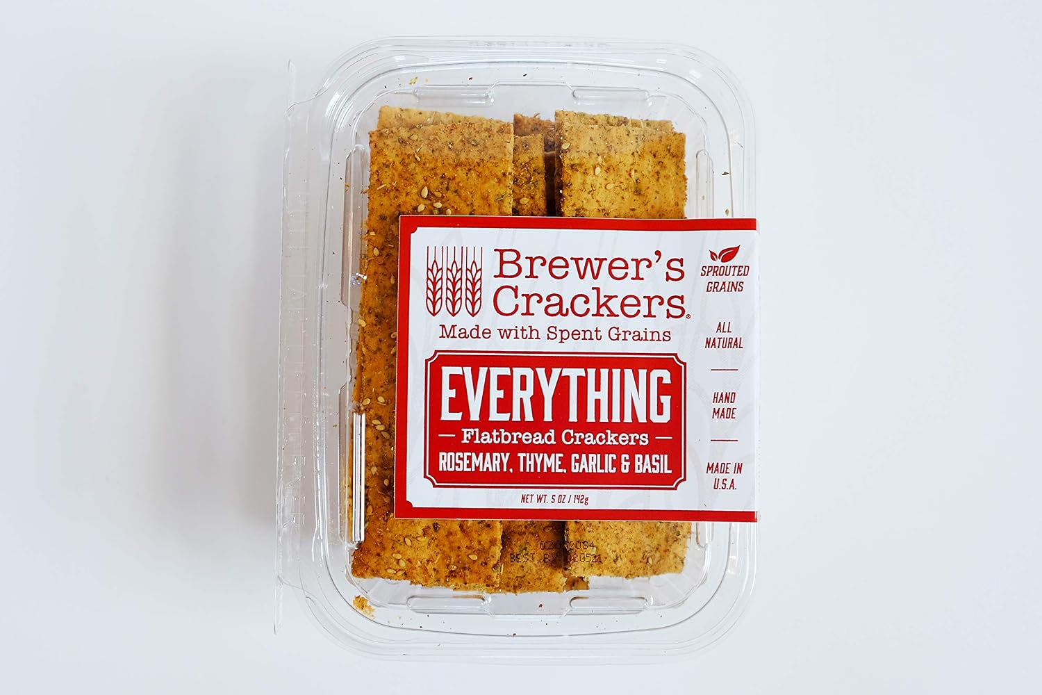 Amazon.com: Brewer's Crackers, Crackers Flatbread Everything Rosemary ...