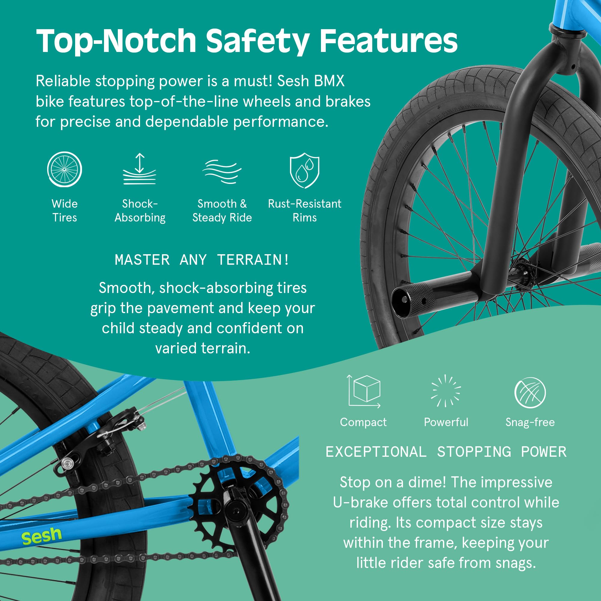 Mua Retrospec Sesh 20” Kids BMX Bike - Freestyle Youth Bicycle for Boys ...