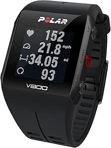 Amazon.com : POLAR V800 GPS Sports Watch/Running Watch with Heart Rate Monitor, Black : Sports ...