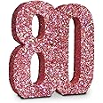 Amazon.com: Eploger 80th Birthday Decorations for Women,80th ...