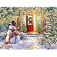 Amazon.com: Springbok's 1000 Piece Jigsaw Puzzle Home for Christmas ...