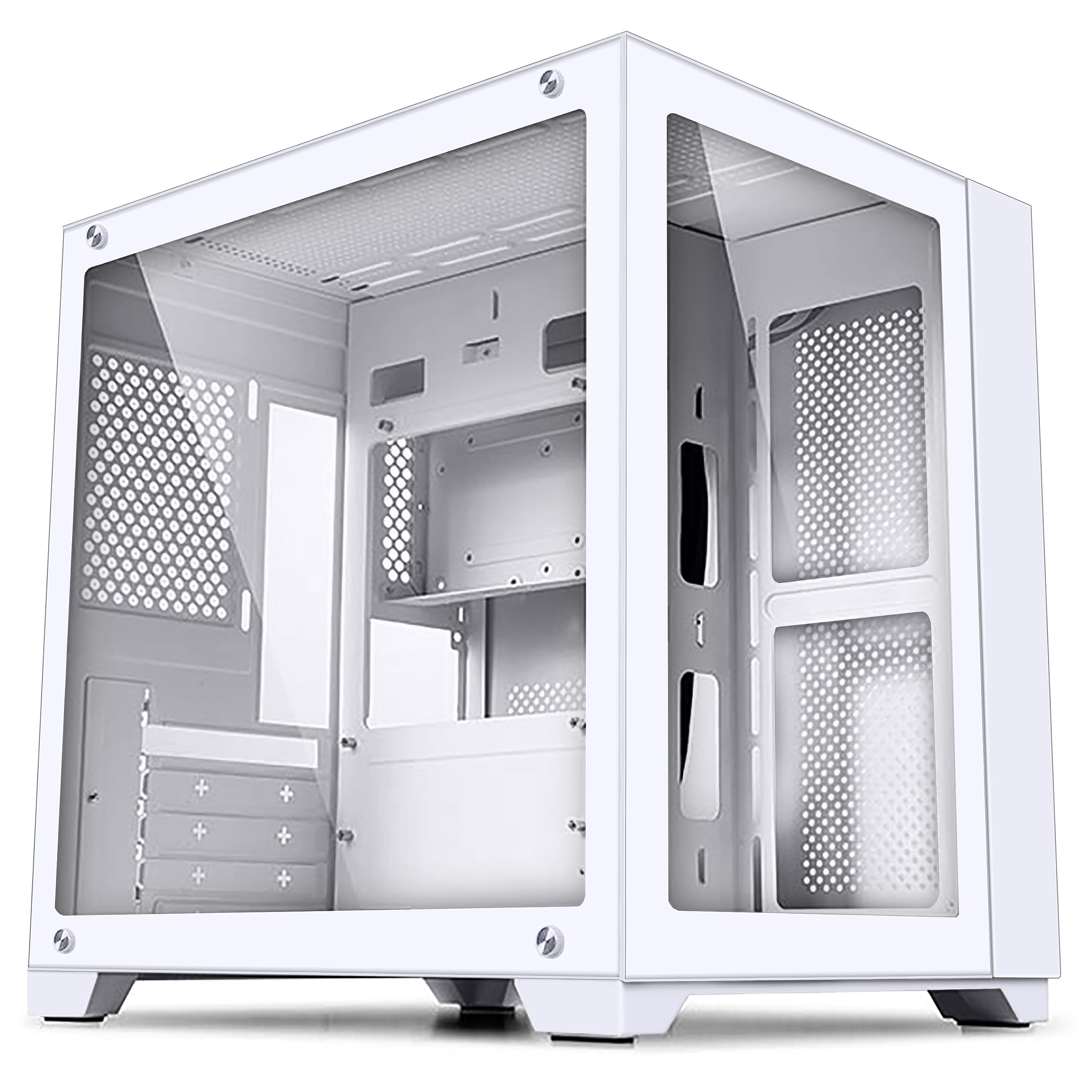 Mua AMANSON Micro PC CASE, Mini Tower Gaming PC Cases,Tempered Glass ...