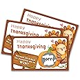 Amazon.com: Happy Thanksgiving Scratch Off Game Cards - 50 Pack- Find ...