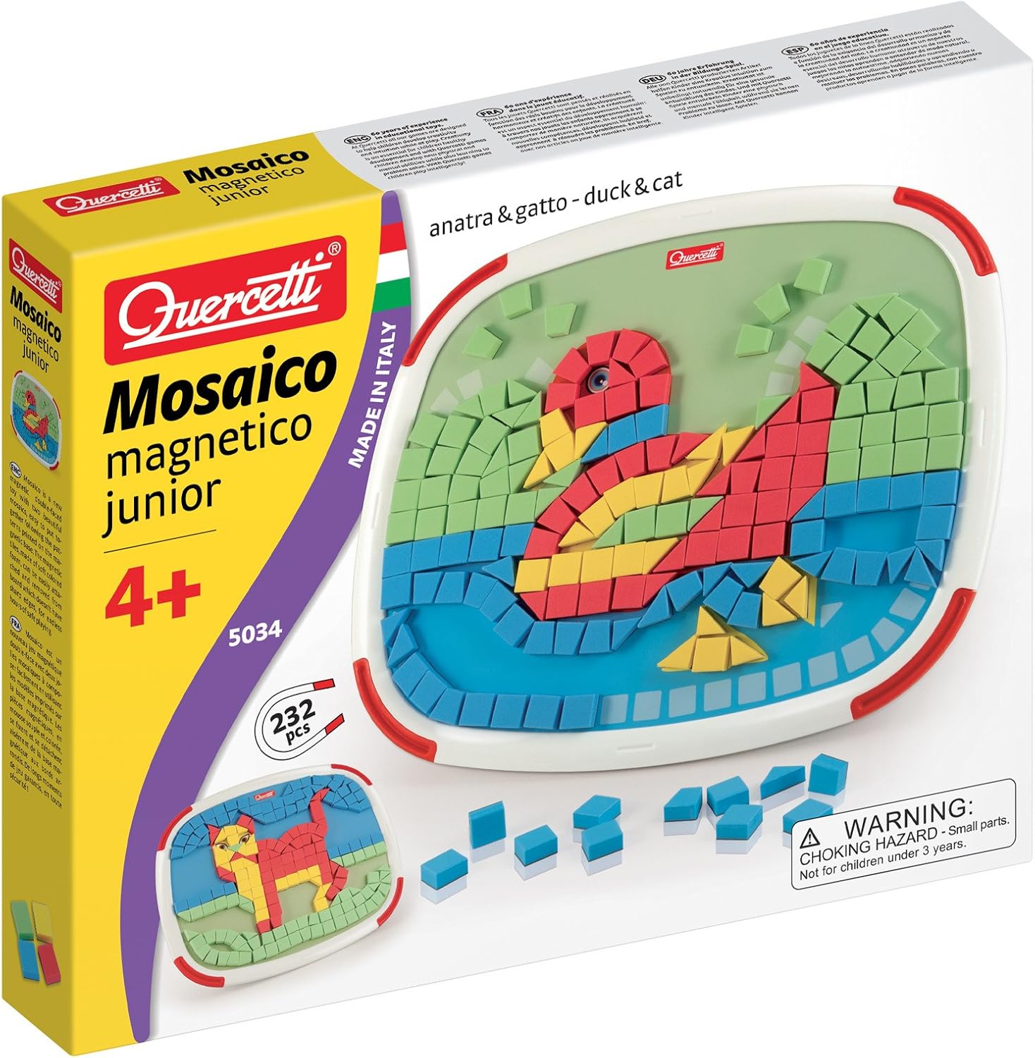 Quercetti MOSAICO MAGNETICO JUNIOR ANAT – BigaMart