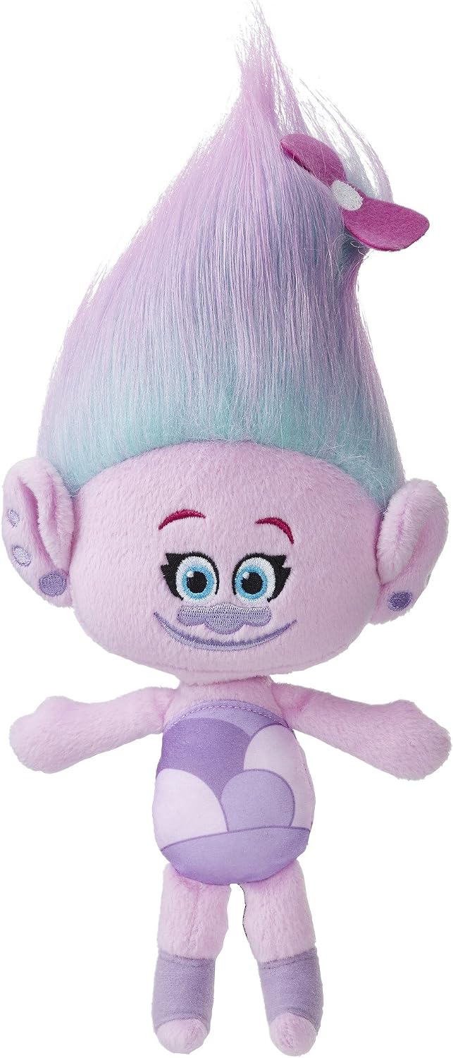 Amazon.com: DreamWorks Trolls Satin Hug 'N Plush Doll: Toys & Games